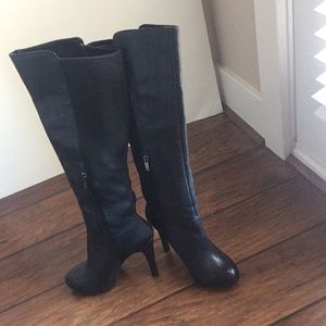Jessica Simpson | Shoes | Jessica Simpson Black Leather Boot | Poshmark